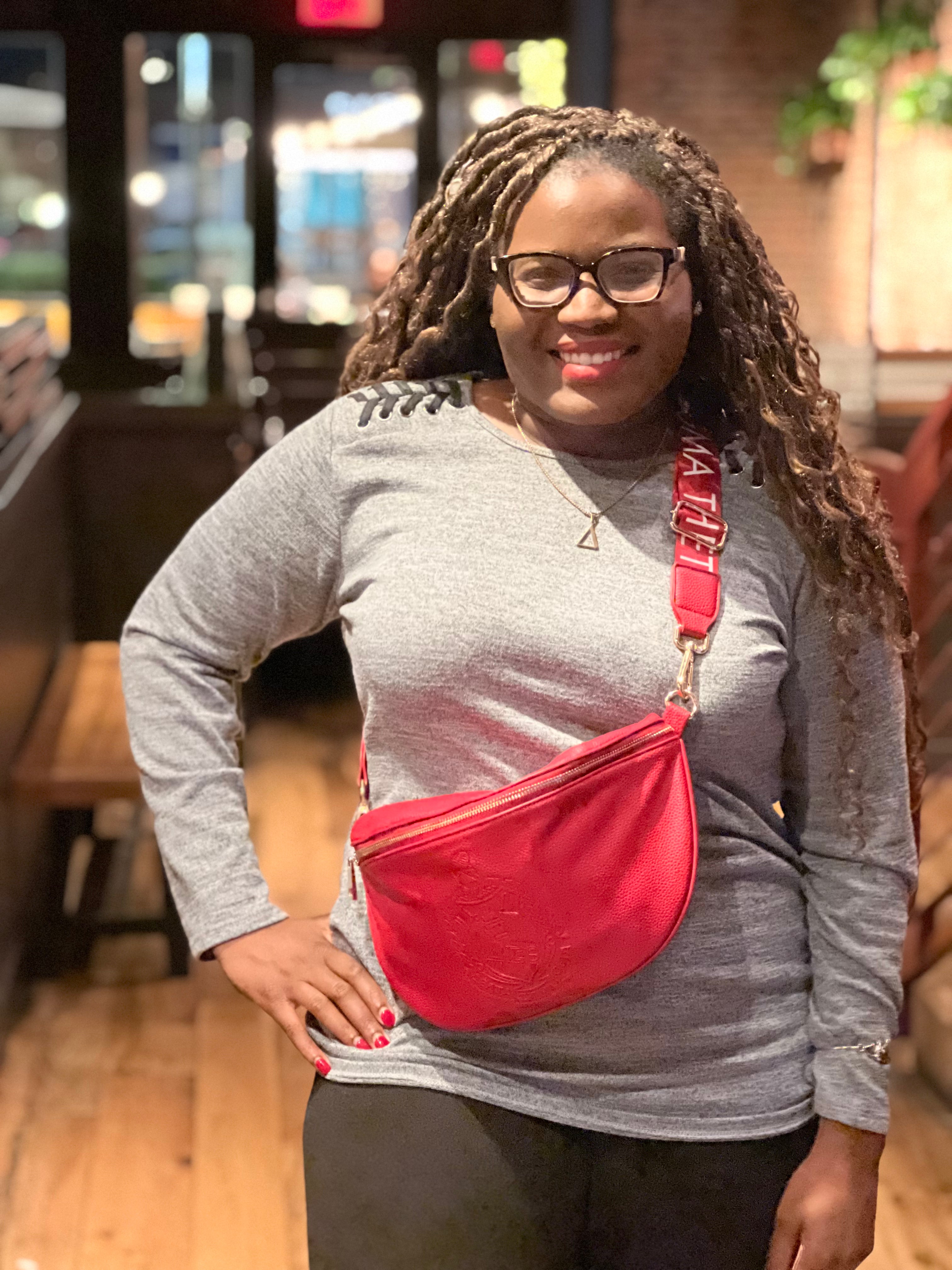DELTA SIGMA THETA OVERSIZED FANNY BAG – Hey Greeks