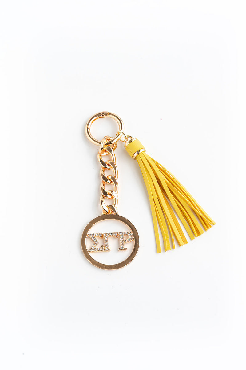SIGMA GAMMA RHO KEYCHAIN W/TASSEL – Hey Greeks