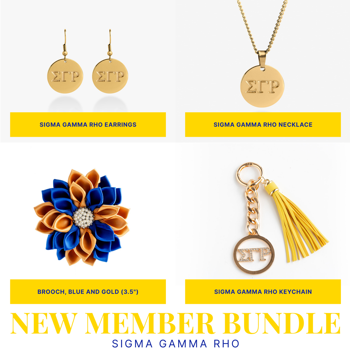 NEW MEMBER BUNDLE - SIGMA GAMMA RHO – Hey Greeks