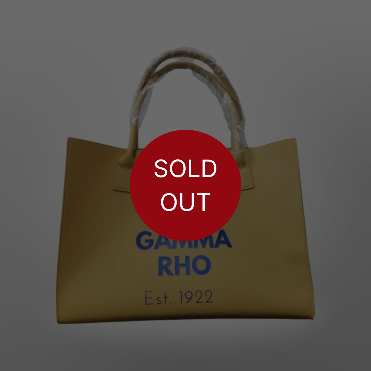 SIGMA GAMMA RHO GOLD TOTE BAG – Hey Greeks
