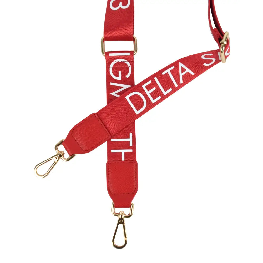 Delta Sigma Theta Adjustable Purse Strap – Hey Greeks