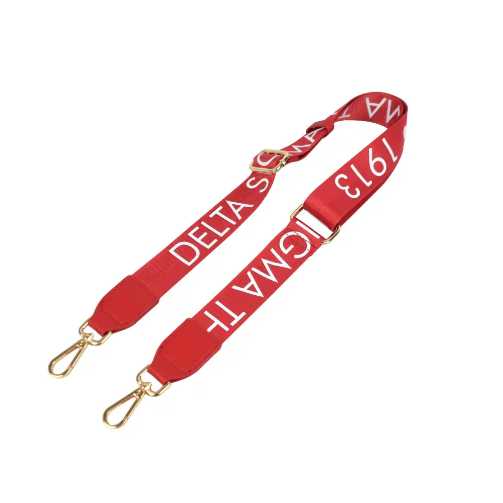 Delta Sigma Theta Adjustable Purse Strap – Hey Greeks