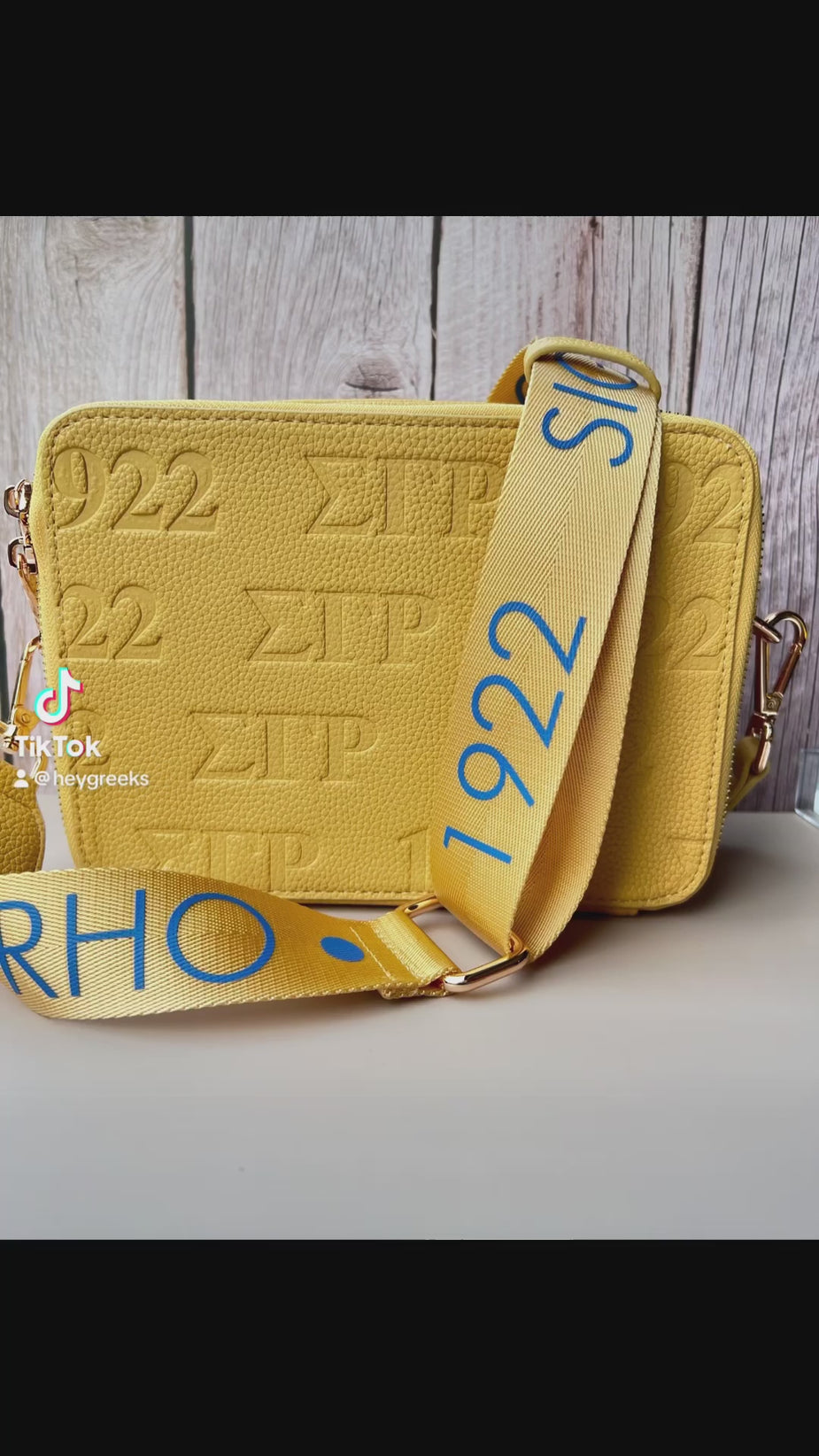 [ PRE-ORDER: WILL SHIP BY JULY 31, 2025 ] SIGMA GAMMA RHO LOGO CROSSBO ...