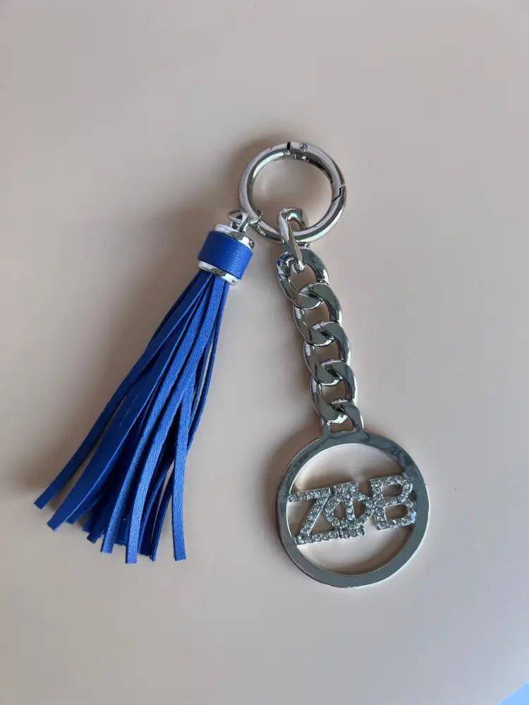Zeta Phi Beta Keychain w/ Tassel – Hey Greeks