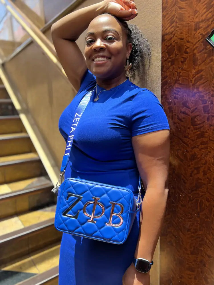 Zeta Phi Beta Quilted Crossbody - Limited Edition – Hey Greeks