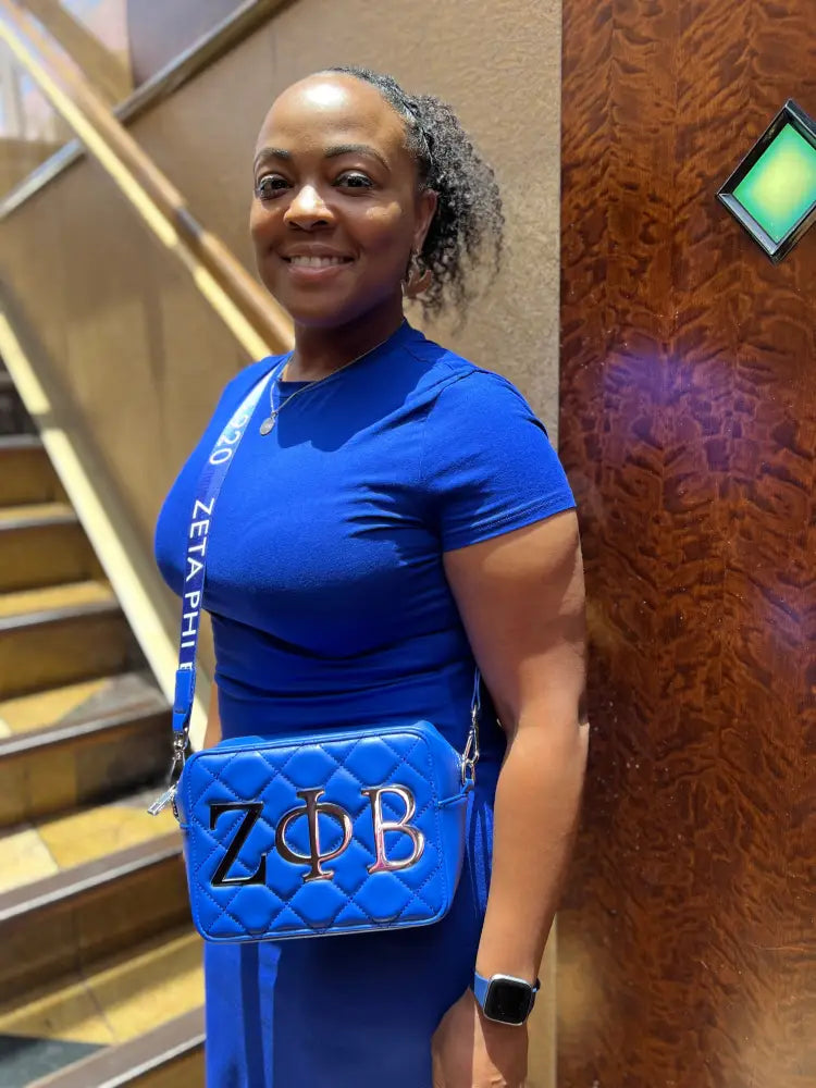 Zeta Phi Beta Quilted Crossbody - Limited Edition – Hey Greeks